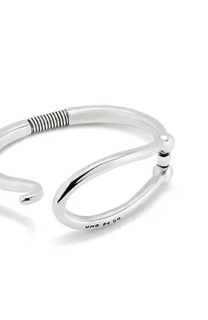 UNODE50 Sterling Plated Rigid Bracelet With Link