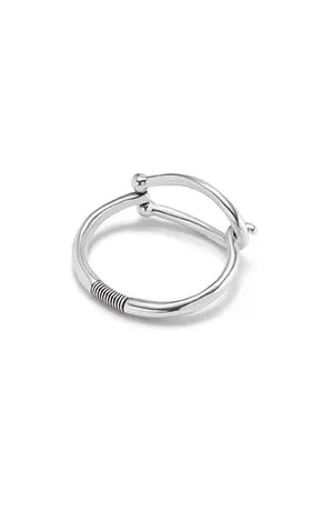 UNODE50 Sterling Plated Rigid Bracelet With Link