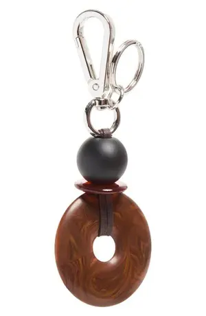 KALLMEYER Artful Circular Charm Keychain - Shell