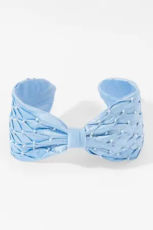 HAIR DRAMA CO. Pin Tuck Knotted Headband