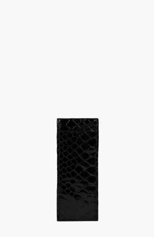 CAVALINHO Gallop 270 Patent Leather Cosmetic Pencil Holders - Black
