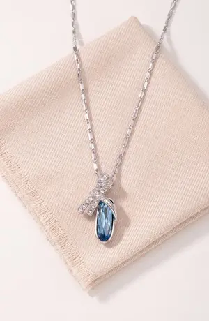 MODENAIRE Dragonfly Egg Crystal Pendant Necklace