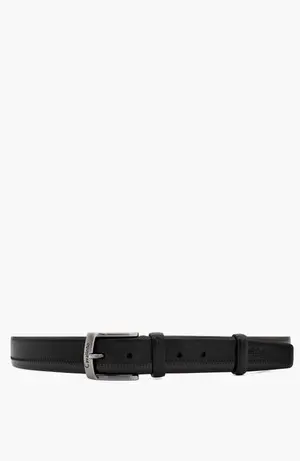 CAVALINHO Classic Smooth And Patent Leather Belt - Black