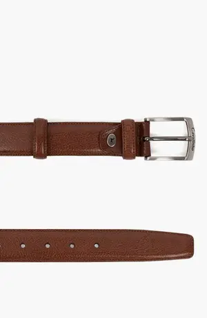 CAVALINHO Classic Leather Belt - Camel Brown