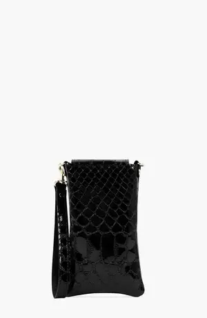 CAVALINHO Gallop 267 Patent Leather Pouch - Black