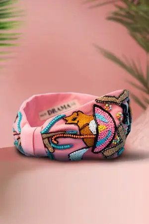 HAIR DRAMA CO. Nutty Love Knotted Headband