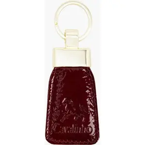 CAVALINHO Cavalo Lusitano Leather Keychain 589 - Red