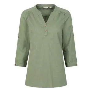 Mountain Warehouse Petra Relaxed Fit 3/4 Sleeve Shirt