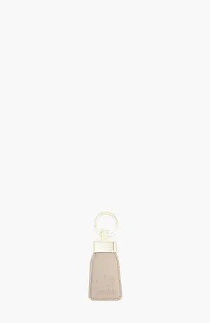CAVALINHO Muse Leather Keychain 589 - Beige