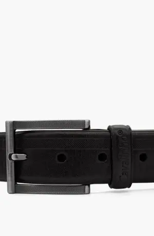 CAVALINHO Classic Embossed Leather Belt
