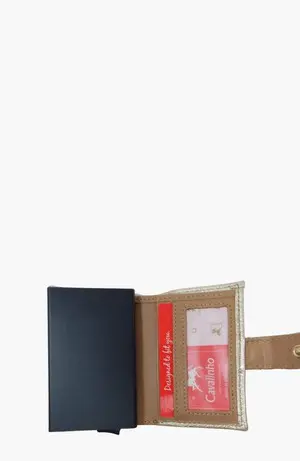 Cavalinho Gallop Bifold Pop Up Slim Patent Leather Wallet 22