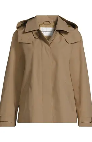 LANDS' END Squall Waterproof Hooded Mac Jacket