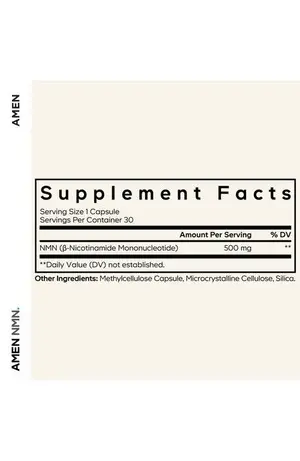 CODEAGE Amen Nmn 500mg Nicotinamide Mononucleotide