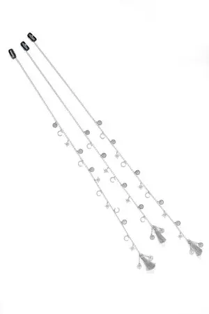 HAIR DRAMA CO. Starlit Tassel Braid Chain