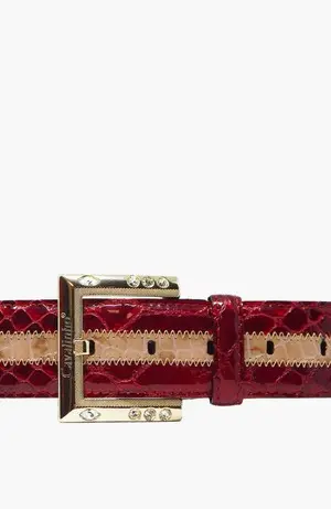 CAVALINHO Tango 410 Patent Leather Belt