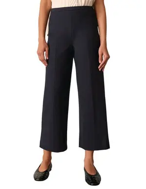 Whistles Camilla Wide Leg Trouser - Black