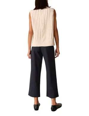 Whistles Camilla Wide Leg Trouser - Black