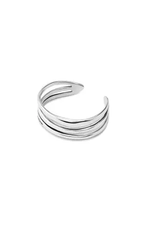 UNODE50 Sterling -plated Triple Rigid Bracelet