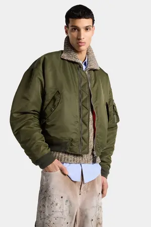 Dsquared2 Utility 80's Bomber Jacket