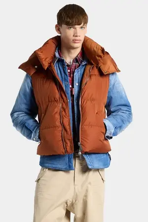Dsquared2 Hooded Down Vest