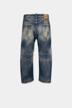Dsquared2 Dark Sandy Burnt Embellished Jeans