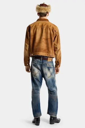 Dsquared2 Dark Sandy Burnt Embellished Jeans