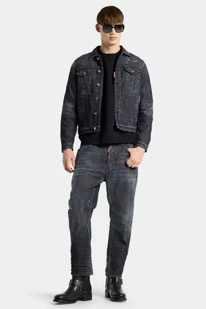Dsquared2 Fog Bro" Twisted Bow-leg Jeans
