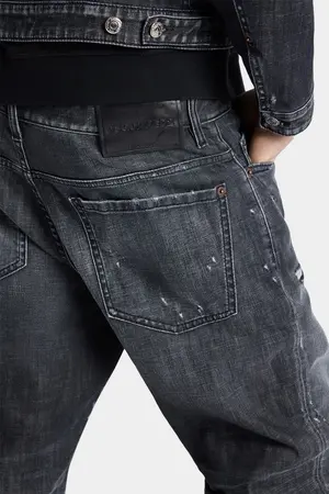 Dsquared2 Fog Bro" Twisted Bow-leg Jeans