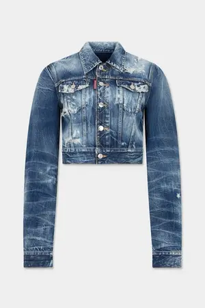 Dsquared2 Brando Classic Dean Jean Jacket - Blue
