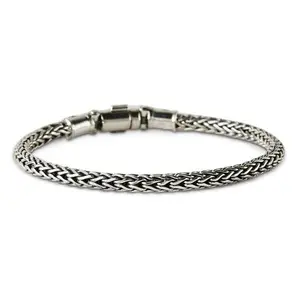 TORRELA Woven Bracelet - Sterling Silver