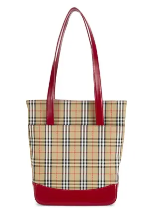 Burberry Haymarket Pocket Shoulder Bag