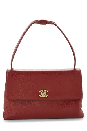 Chanel Caviar Bow Kelly - Red