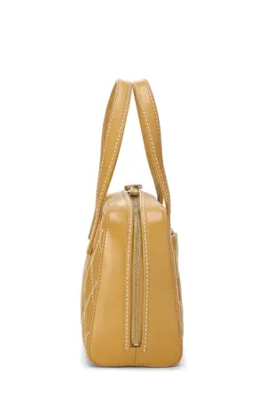 Chanel Leather Wild Stitch Boston Bag