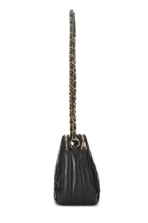Chanel Patent Leather Double Zip Camera Bag