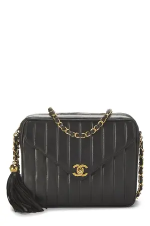 Chanel Lamskin Vertical Camera Bag