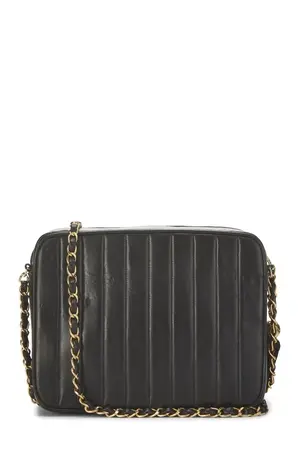 Chanel Lamskin Vertical Camera Bag