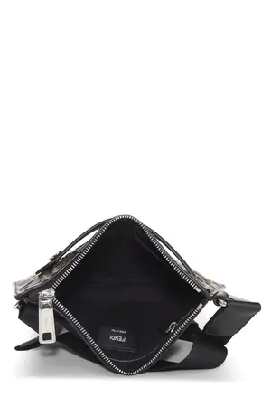 Fendi Zucca Embossed Crossbody Bag