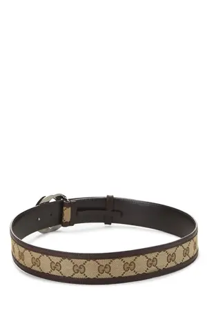Gucci Original Gg Canvas Interlocking Belt 80
