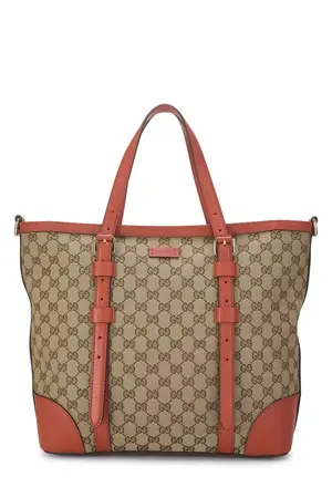 Gucci Orange Original Gg Tote Orange