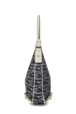 Gucci Abbey Hobo Gg Canvas Bag