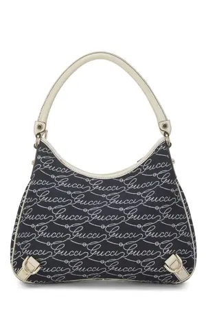 Gucci Abbey Hobo Gg Canvas Bag