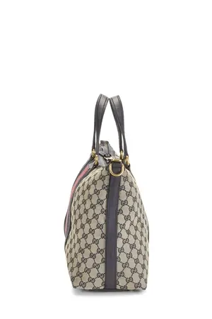 Gucci Rania Gg Canvas Tote Bag