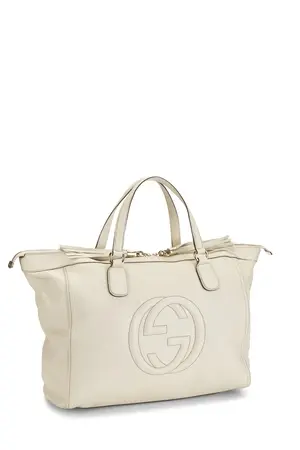 Gucci Leather Soho Zip Tote