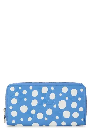 LOUIS VUITTON Yayoi Kusama X & White Dots Infinity Taurillon Zippy - Multi