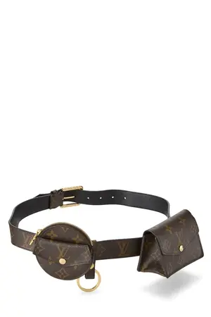 LOUIS VUITTON Monogram Daily Multi Pocket Belt Bag