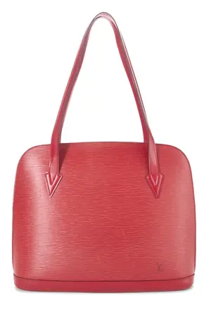 LOUIS VUITTON Epi Lussac Tote - Red