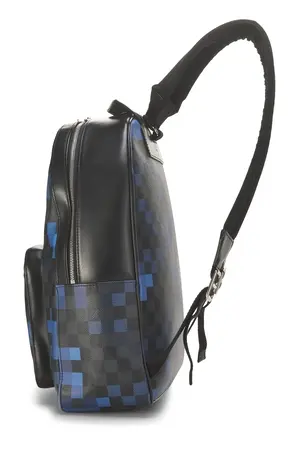 LOUIS VUITTON Damier Pixel Josh Backpack - Blue