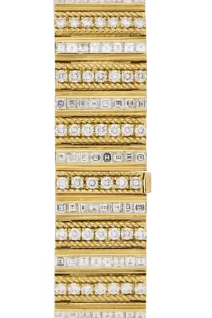 AUDEMARS PIGUET 18k Yellow Diamond Bezel Watch