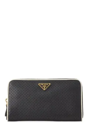 LOUIS VUITTON Perforated Zip Around Wallet