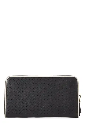 LOUIS VUITTON Perforated Zip Around Wallet